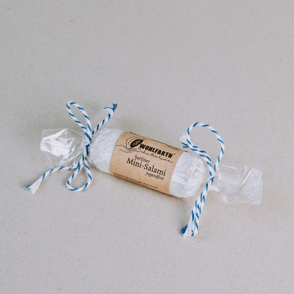 Mini Salami jugendfrei > Wohlfarth Schokolade